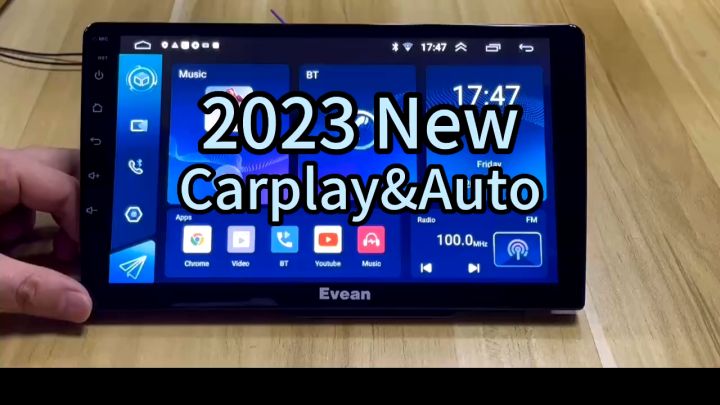 【AI Voice Control】2024 Android Head Unit For Car Stereo 4G+32G Apple ...