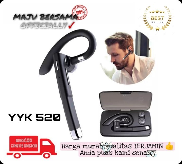 MB - Earphone Bluetooth YYK-520 Wireless / Headset Bluetooth Yyk520 ...