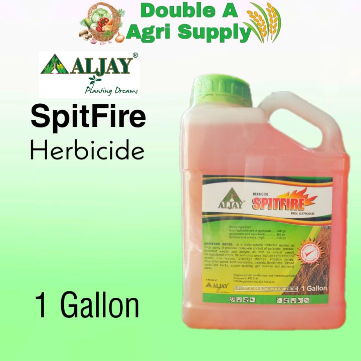 Spitfire / Spit Fire (Glyphosate) Herbicide / Weed Killer / 1 Gallon ...