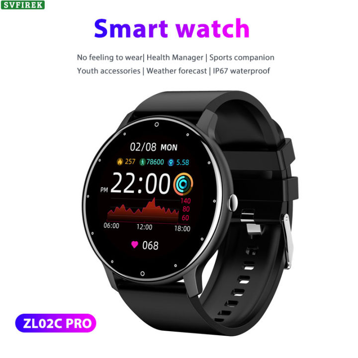 ZL02C PRO Smart Watch Sports Watch HD Full Color Touch Screen Sports ...