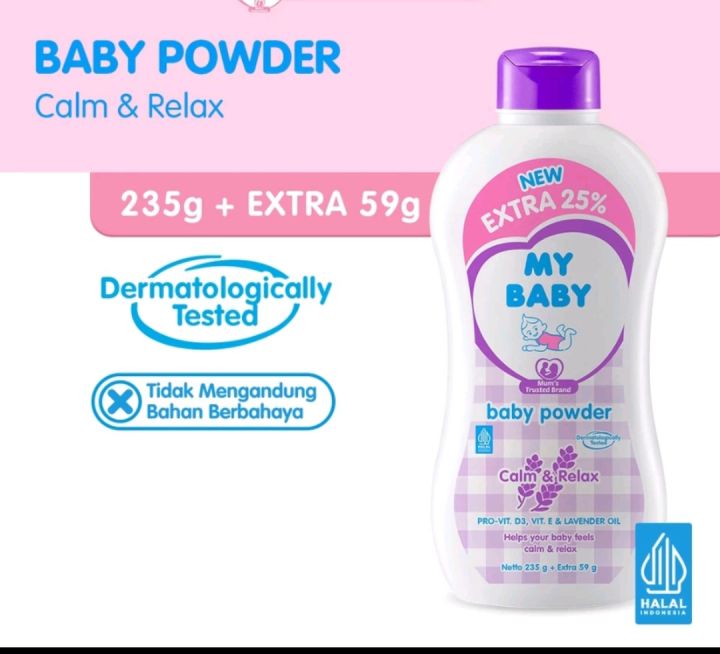 My Baby Powder Calm & Relax 90 ml / 225 ml | Lazada Indonesia