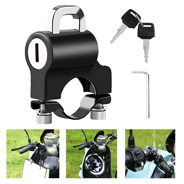 Universal Motorcycle Helmet Lock Anti-theft Helmet Electric With ...