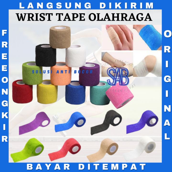 Lakban Wrist Tape Finger Tape Perban Jari Tangan Keseleo Kineseo Cegah ...