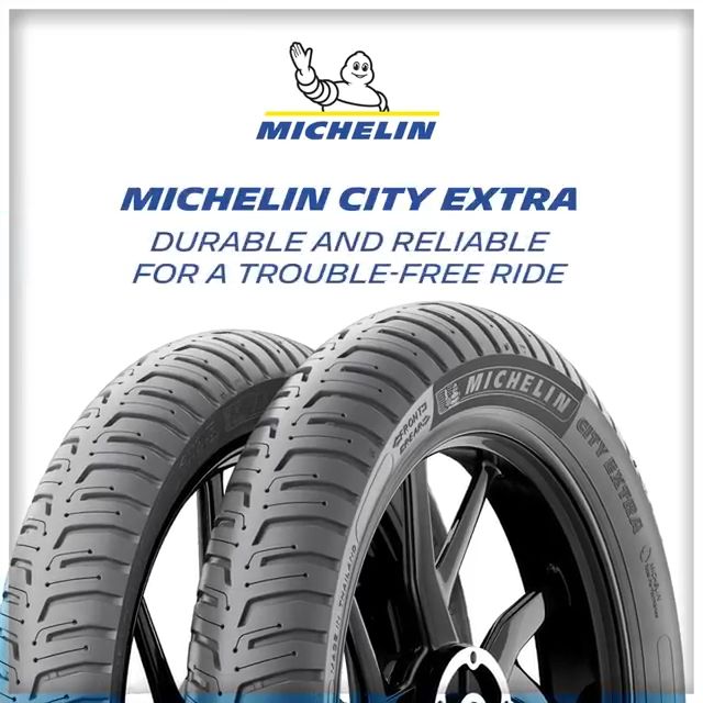 MICHELIN CITY EXTRA TL TIRE ORIGINAL 100X80X14 110X80X14 60X90X17 ...