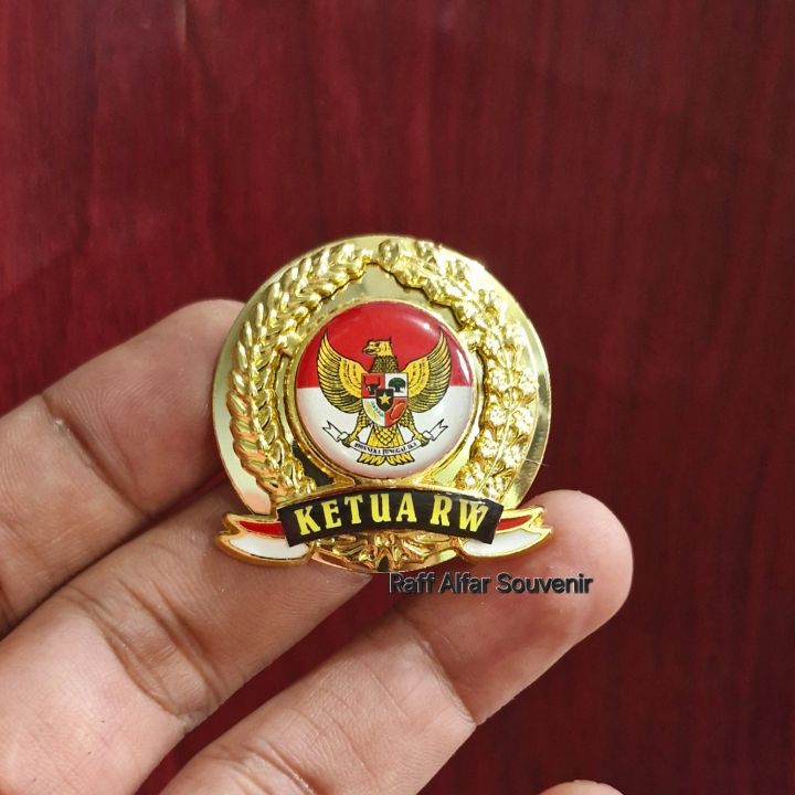 PIN KETUA RW - PIN KETUA RT MODEL PREMIUM MAGNET | Lazada Indonesia