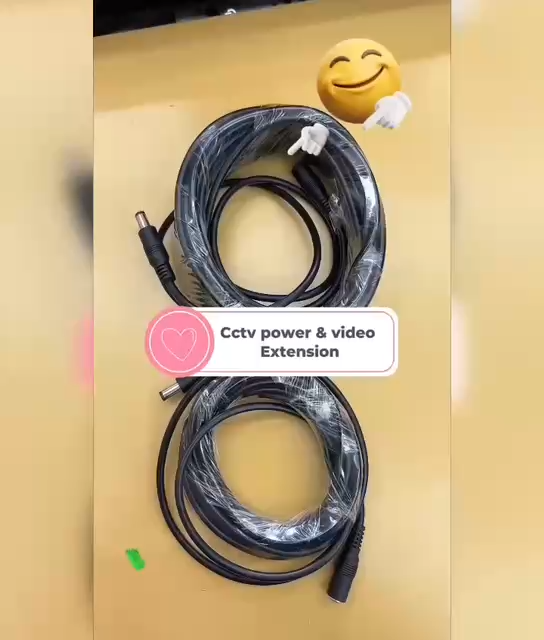 DC Power Cable 5M 10M for CCTV Camera | 5.5mm x 2.1mm Extension Male to ...