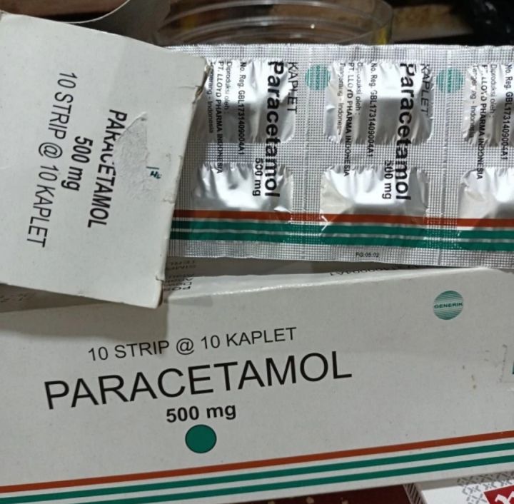 Paracetamol 500 mg box rama | Lazada Indonesia