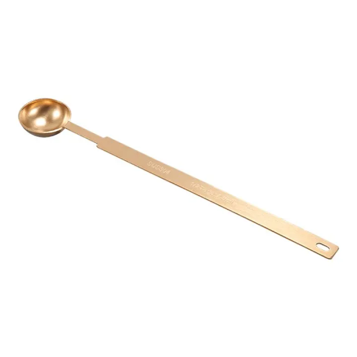 Short 304 Stainless Steel Salt Spoon Measuring Spoon Kitchen Use Ultra ...