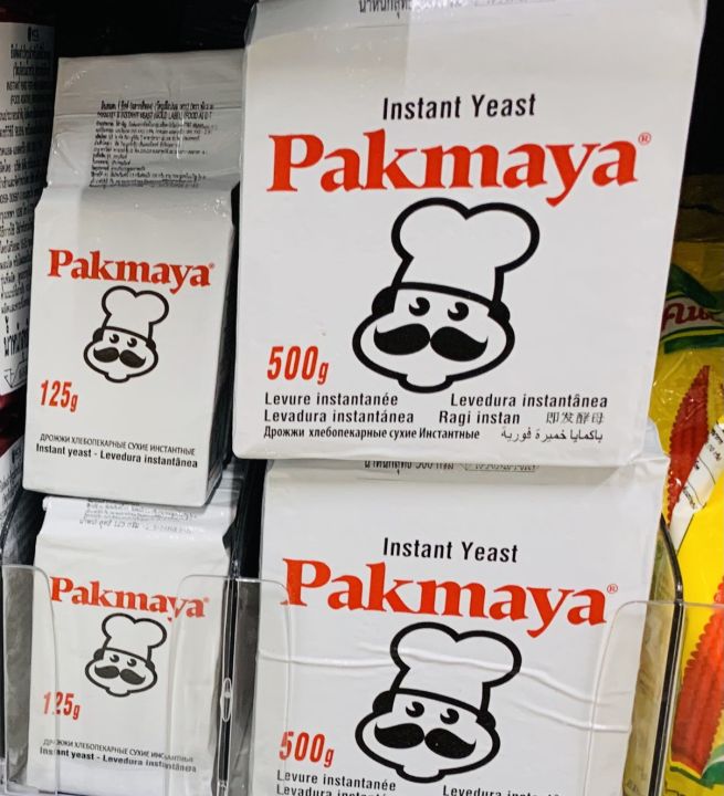 พัคมายา โกลด์ อินสแตนท์ ยีสต์ผงPakmaya Gold Instant Yeast รสหวาน /จืด ...