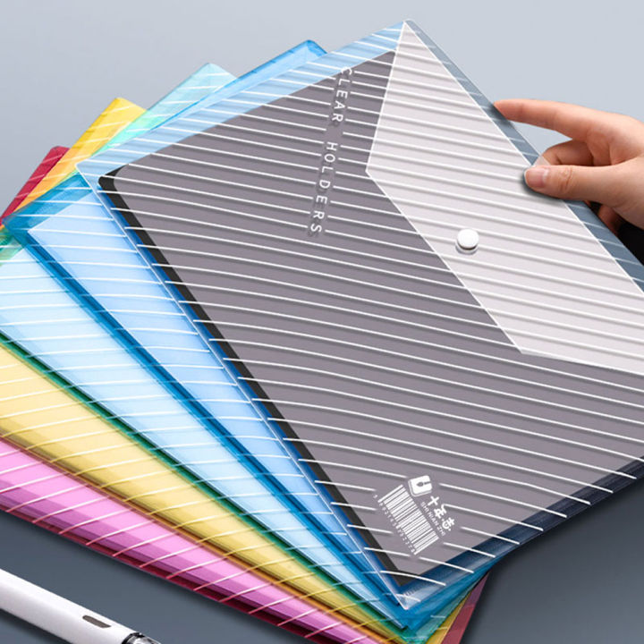 Striped Design, Elegant And Beautiful, Transparent Plastic Envelope ...
