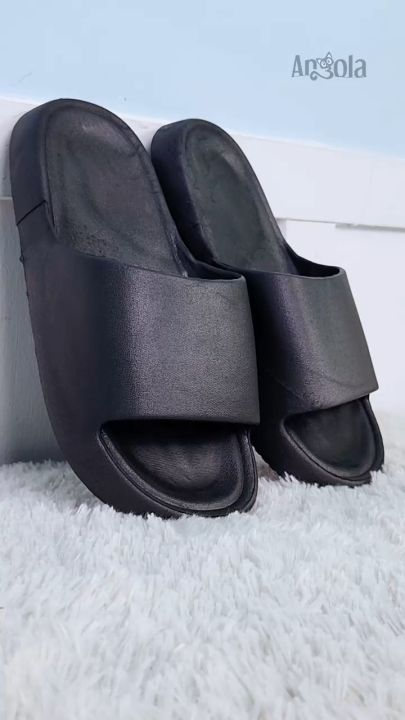 Angola Sendal Slip On EVA H33 Sandal Rumah Slop Santai Wanita Pria ...