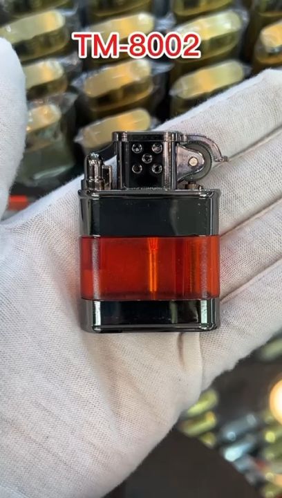 Mancis Korek Api Roda Classic Vintage Transparan Murah TM-8002 (tanpa ...