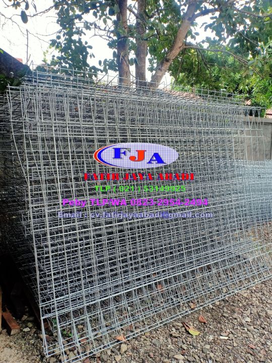 Produsen Pagar brc tinggi 60cm x lebar 240cm, dia 5,5cm Hot dip ...