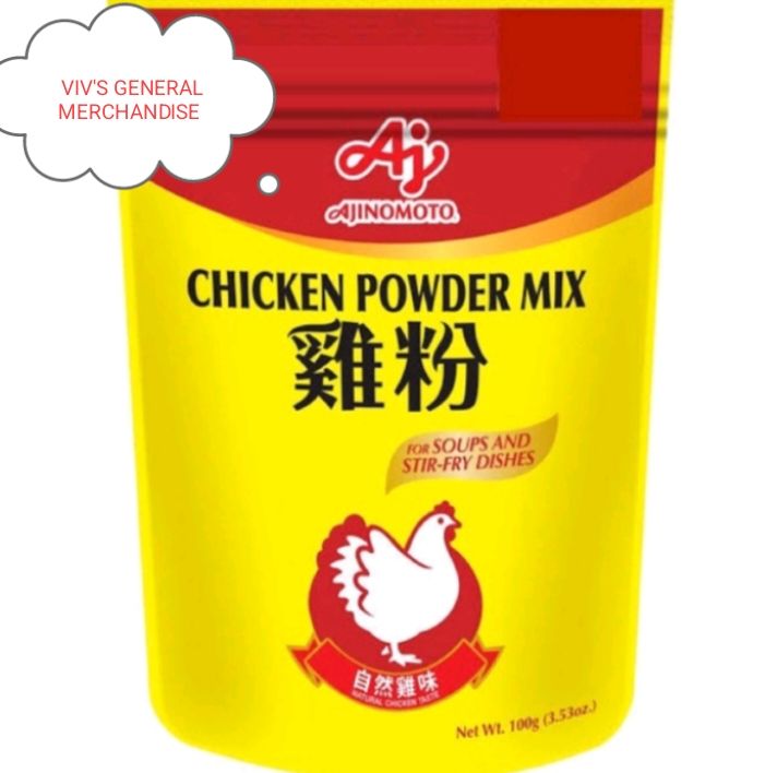 Ajinomoto Chicken Powder Mix for Soup and Stir Fry Dishes ( 100g ...
