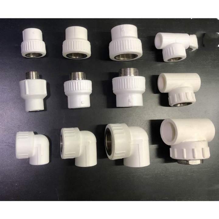 PPR Fittings MALE ADAPTER , FEMALE ADAPTER ELBOW TEE COUPLING 1/2 3/4 1 ...