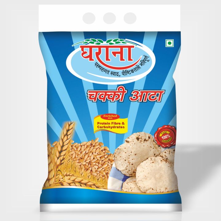 Gharana Chakki Fresh Aata | fresh chakki aata | wheat flour |100% fresh ...