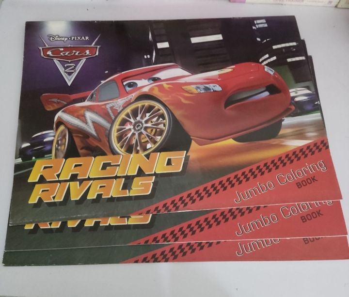 Buku Obral Murah - Buku Disney Pixar Cars 2 Racing Rivals Jumbo ...