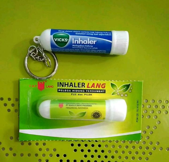 INHALER (Melegakan Hidung Tersumbat karena Flu dan Pilek) | Lazada ...