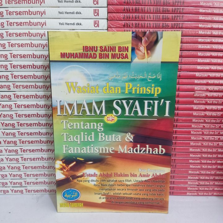 Buku Murah - Buku Wasiat Dan Prinsip Imam Syafi'i Tentang Taqlid Buta ...