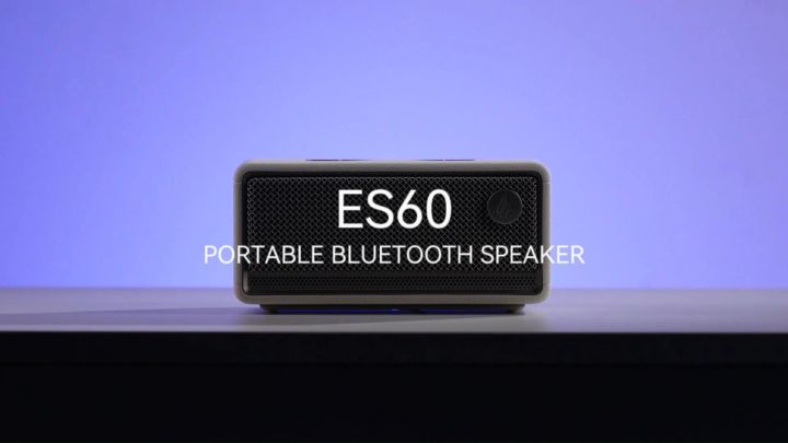 Edifier ES60 ลำโพงพกพา Bluetooth V5.4 พร้อมเอฟเฟกต์แสง ประสบการณ์เสียง ...