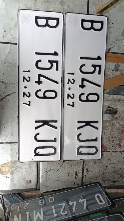 plat mobil/motor berlogo Samsat | Lazada Indonesia