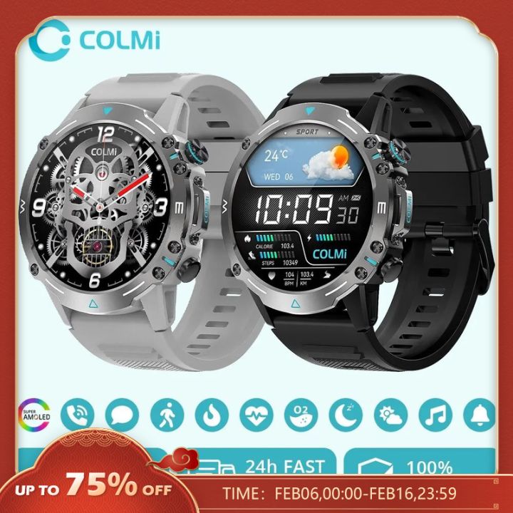 COLMI M42 Smartwatch 1.43'' AMOLED Display 100 Sports Modes Voice ...