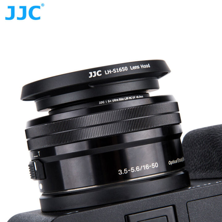 JJC Metal Lens Hood Shade Cover for Sony E PZ 16-50mm f3.5-5.6 OSS ...