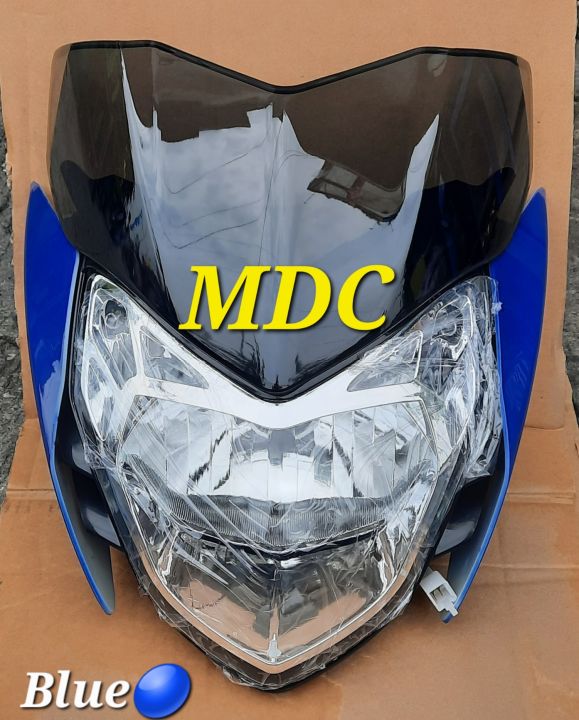ROUSER 135 HEADLIGHT WITH COWLING ASSY...(🔴red, blue🔵, black⚫) | Lazada PH