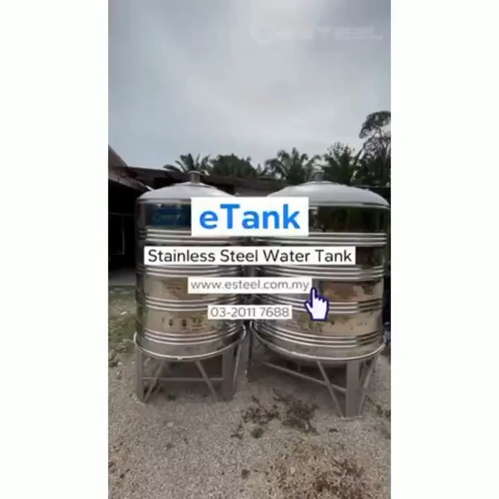 eSteel Stainless Steel Water Tank / Tangki Air Stainless Steel 304 ...