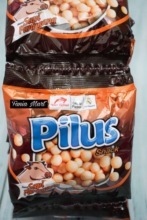 Pilus Snack Rasa Sapi Panggang Renceng isi 10pc | Lazada Indonesia