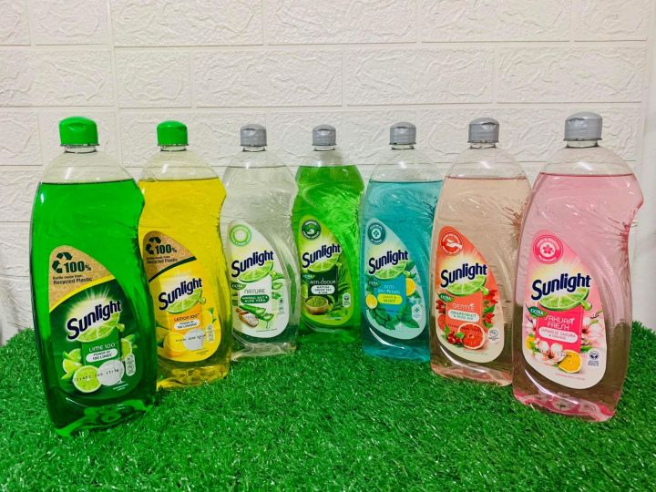 Sunlight Dishwashing Liquid 400ml/800ml(Lime/Lemon/Extra Nature/Anti ...