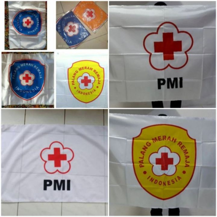 bendera PMI PMR WIRA MADYA (besar) dan kecil | Lazada Indonesia