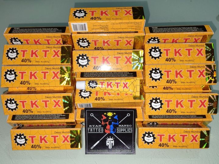 TKTX Numbing Cream 40% 75% 95% 100% for Tattoo Laser Cosmetic - Beauty ...
