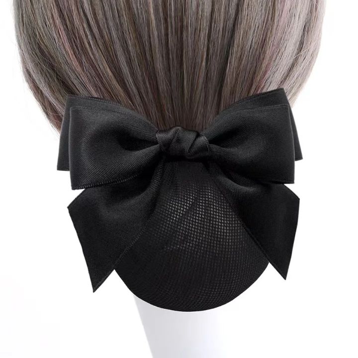 Professional Hair Clip Network Bow Hairpin Silver Sister Workplace ...