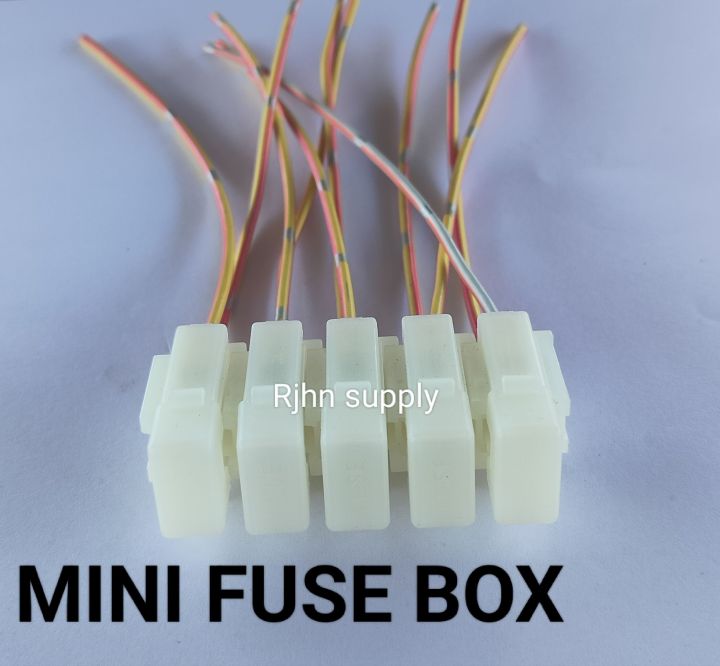 MINI FUSE BOX HOLDER PLASTIC HEAVY DUTY WITH FREE FUSE | Lazada PH