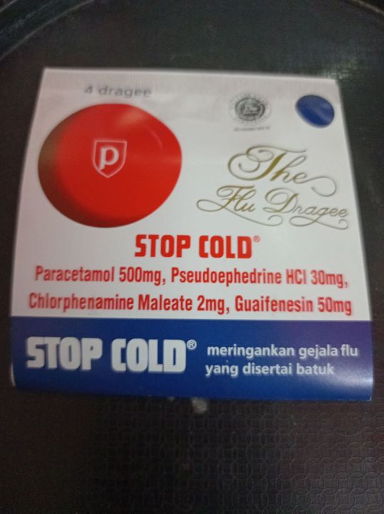 STOP COLD TABLET STRIP ISI 4 | Lazada Indonesia