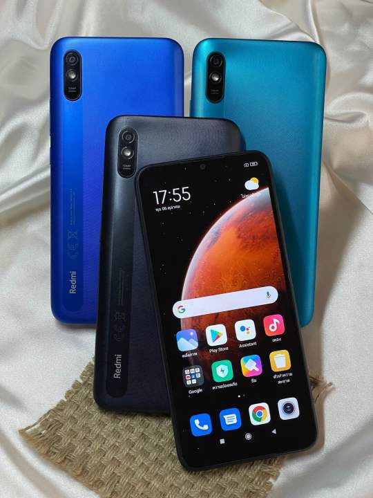 Redmi 9A พร้อมใช้งานเครื่องสวยฟรีชุดชาร์จ | Lazada.co.th