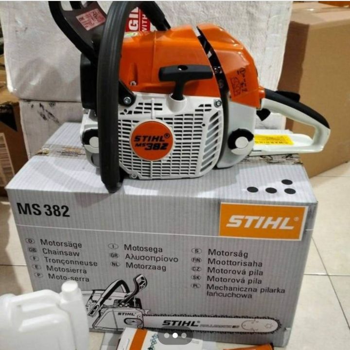 chainsaw stihl ms382/senso stihl ms382/mesin gergaji kayu stihl ms382 bar25 inch | Lazada Indonesia