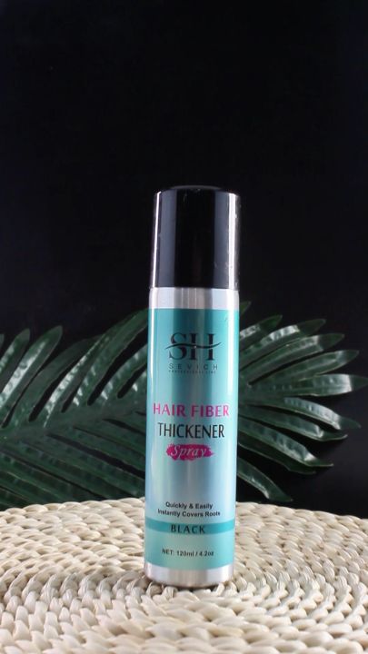 SEVICH Color Touch Up Spray Hair Fiber Powder Thickener Spray Black ...
