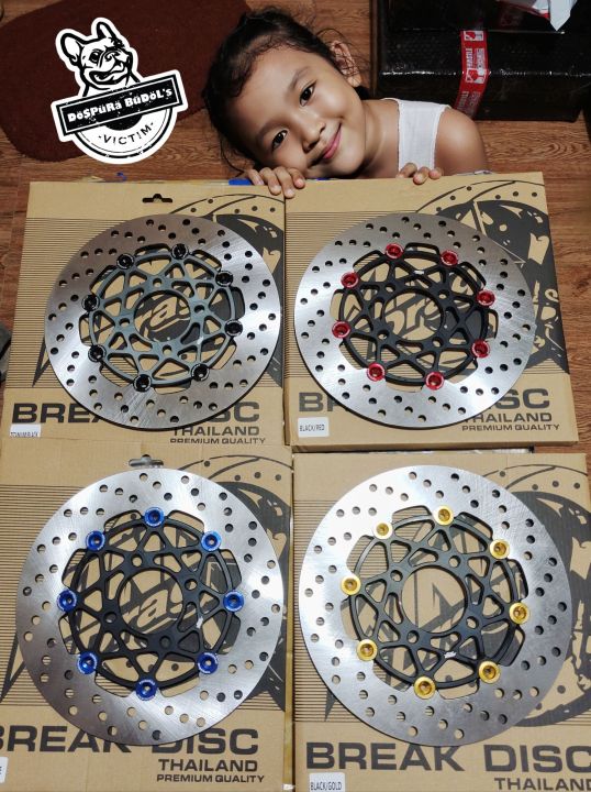 king drag front disc 245mm , 4 holes floating disc | Lazada PH