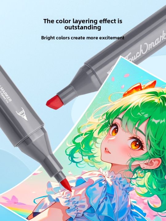 Touch mark | Art Specialized Alcohol-based Markers for Anime and ...