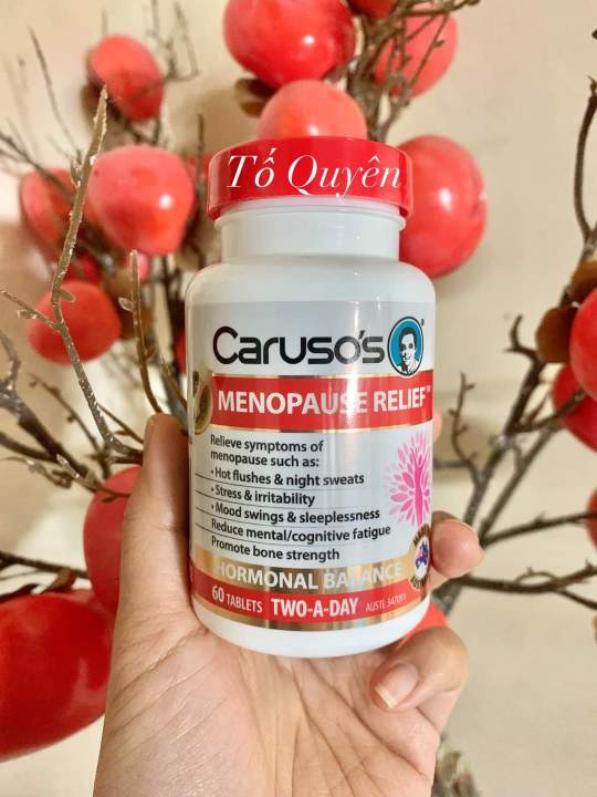VIÊN UỐNG TIỀN MÃN KINH Caruso’s Menopause Relief | Lazada.vn