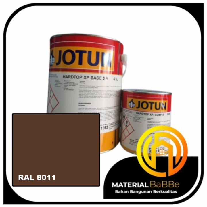 Jotun Hardtop XP - RAL 8011 Kemasan 5 Liter 2 Komponen | Cat ...