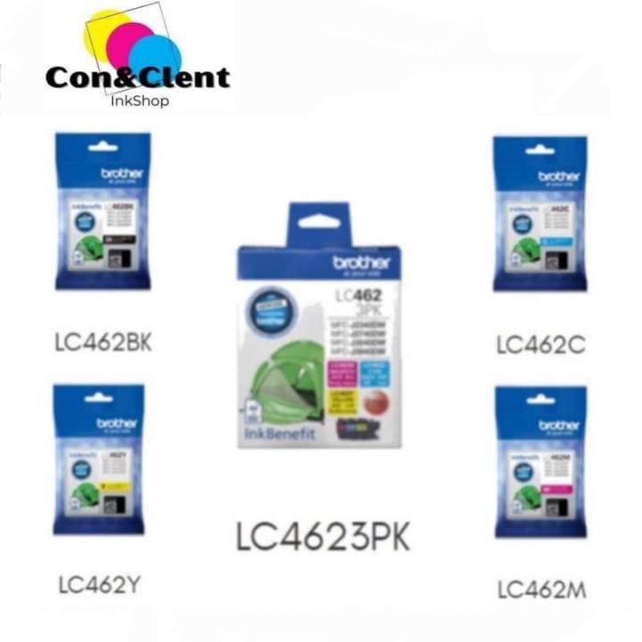 Brandnew Genuine Ink cartridge LC462 CMYK or TRIPACK CMY | Lazada PH