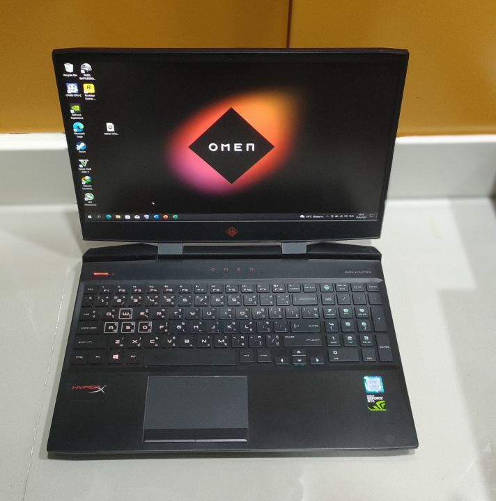 HP OMEN Core i7 GEN 8 M.2. 256 GB RAM 16 GB GTX 1050 Ti จอ15.6 ...