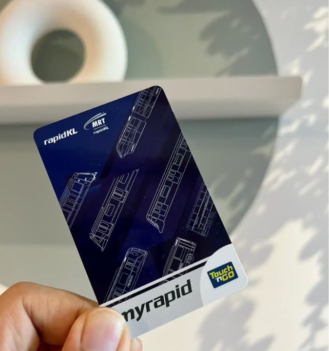 touch N go card MRT LRT Malaysia public transport card toll use card ...