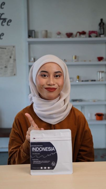 V Coffee - Indonesia (Medium Dark Roast) 200g/400g Arabica Coffee Bean | Lazada