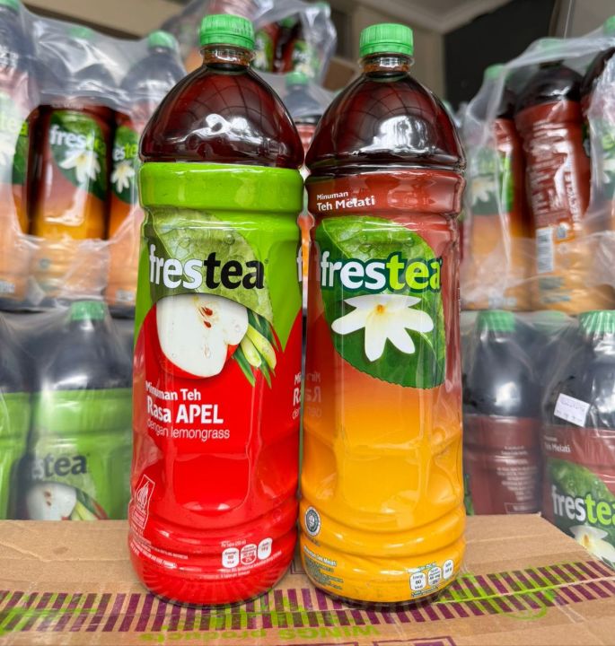 frestea minuman teh rasa apel dan melati botol 1,5lt | Lazada Indonesia