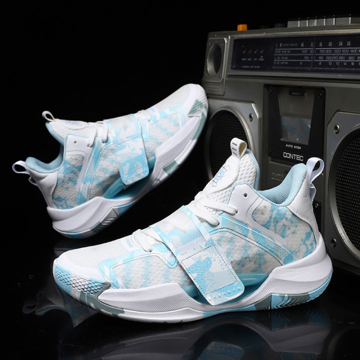 Water Flower 4 Generation Combat Basketball Shoes Men's Wade Road 9 ...