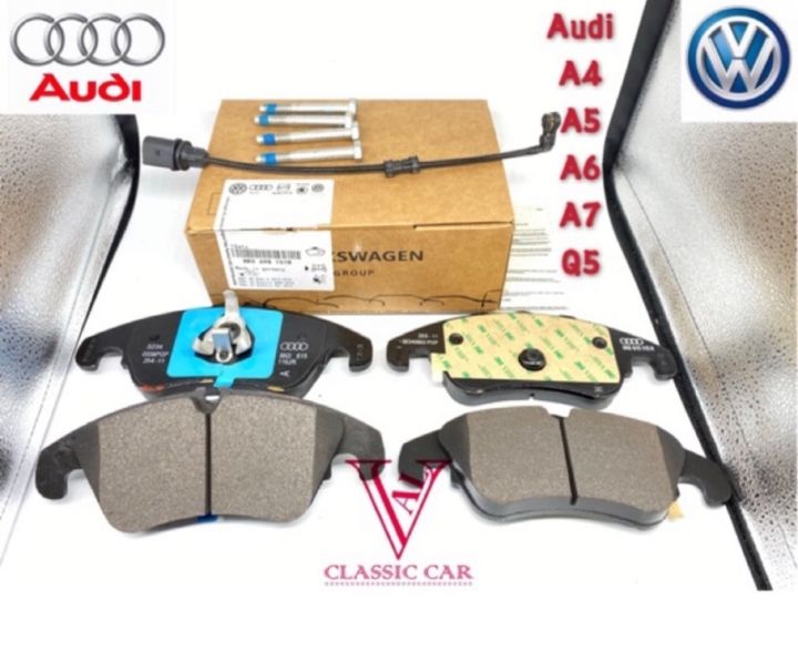 ( 100% original ) Audi A4 A5 A6 A7 Q5 DISC BRAKE PAD FRONT ( 8K0 698 ...